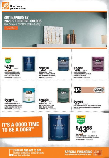 Home Depot Weekly Ad Feb 27 – Mar 05, 2020