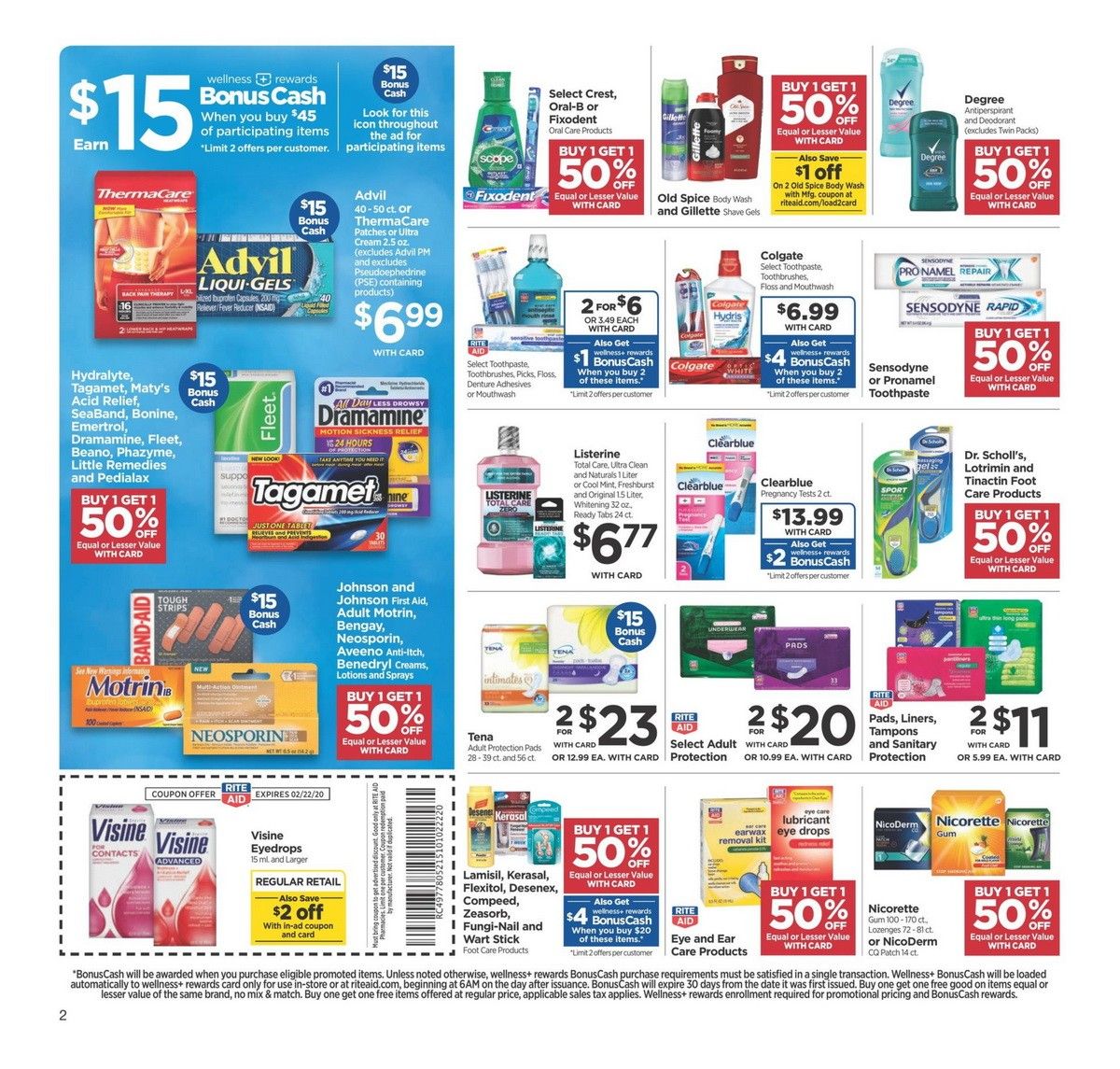 Rite Aid Weekly Ad Ad Feb 16 – Feb 22, 2020