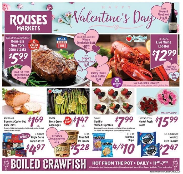 Rouses Weekly Ad Feb 12 – Feb 19, 2020
