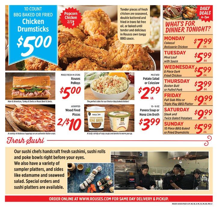 Rouses Weekly Ad Feb 26 – Mar 04, 2020