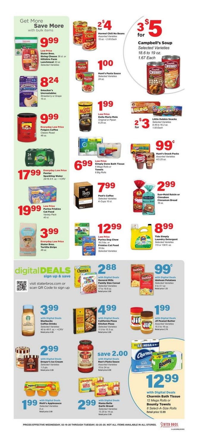 Stater Bros Weekly Ad Feb 19 – Feb 25, 2020 Stater Bros Weekly Ad Feb 19 – Feb 25, 2020