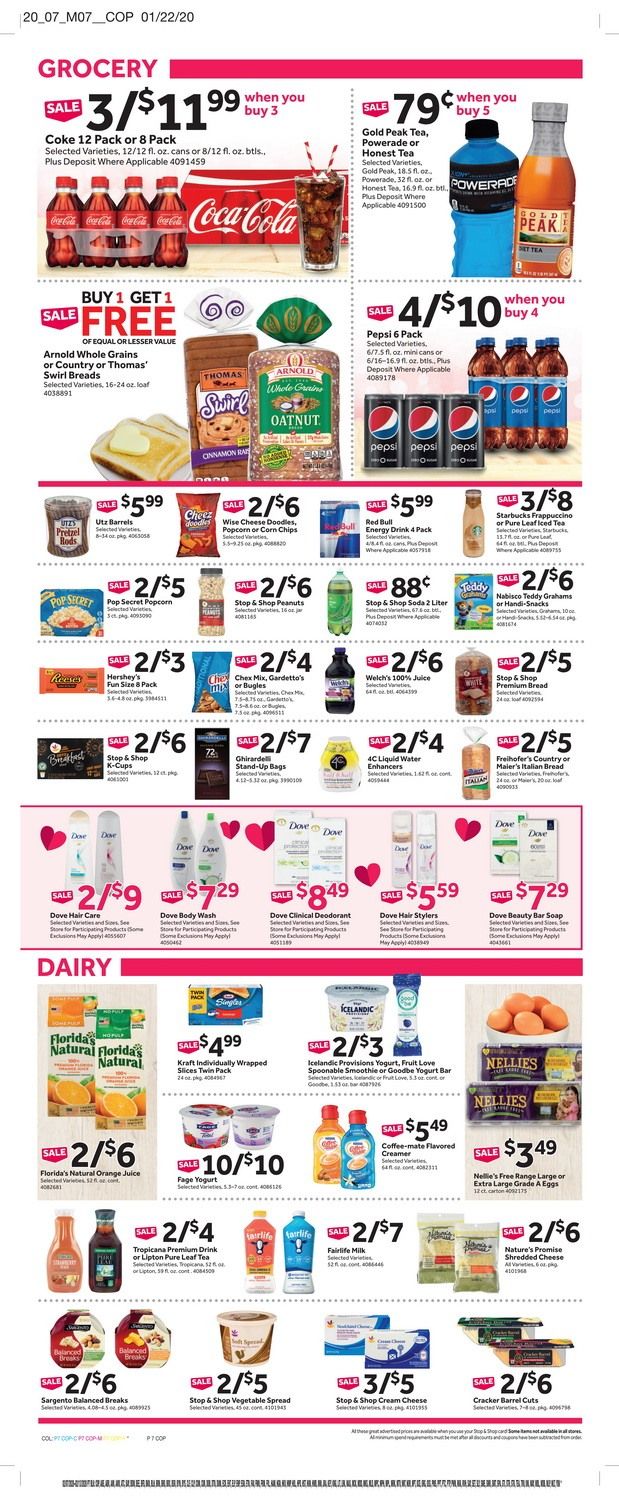 Stop & Shop Weekly Circular Feb 07 – Feb 13, 2020