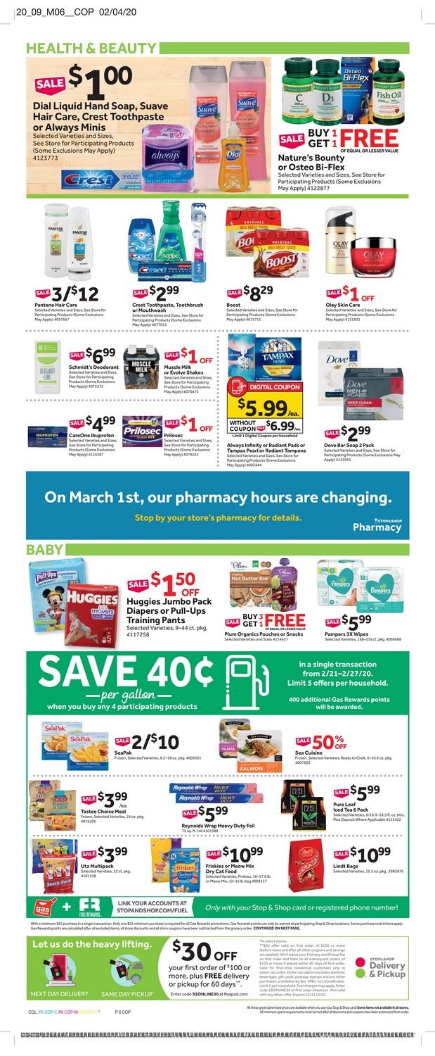 Stop & Shop Weekly Circular Feb 21 – Feb 27, 2020