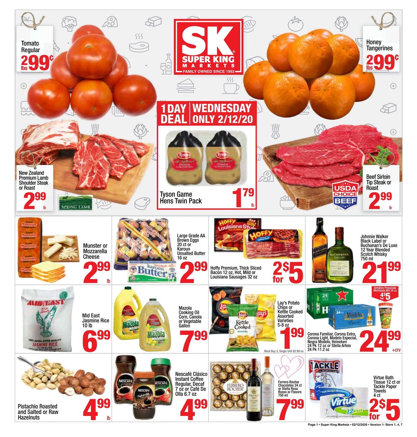 Super King Weekly Ad Feb 12 – Feb 18, 2020