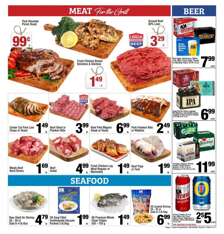 Super King Weekly Ad Feb 12 – Feb 18, 2020