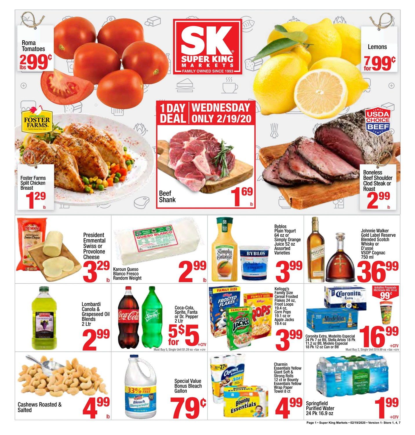 Super King Weekly Ad Feb 19 – Feb 25, 2020