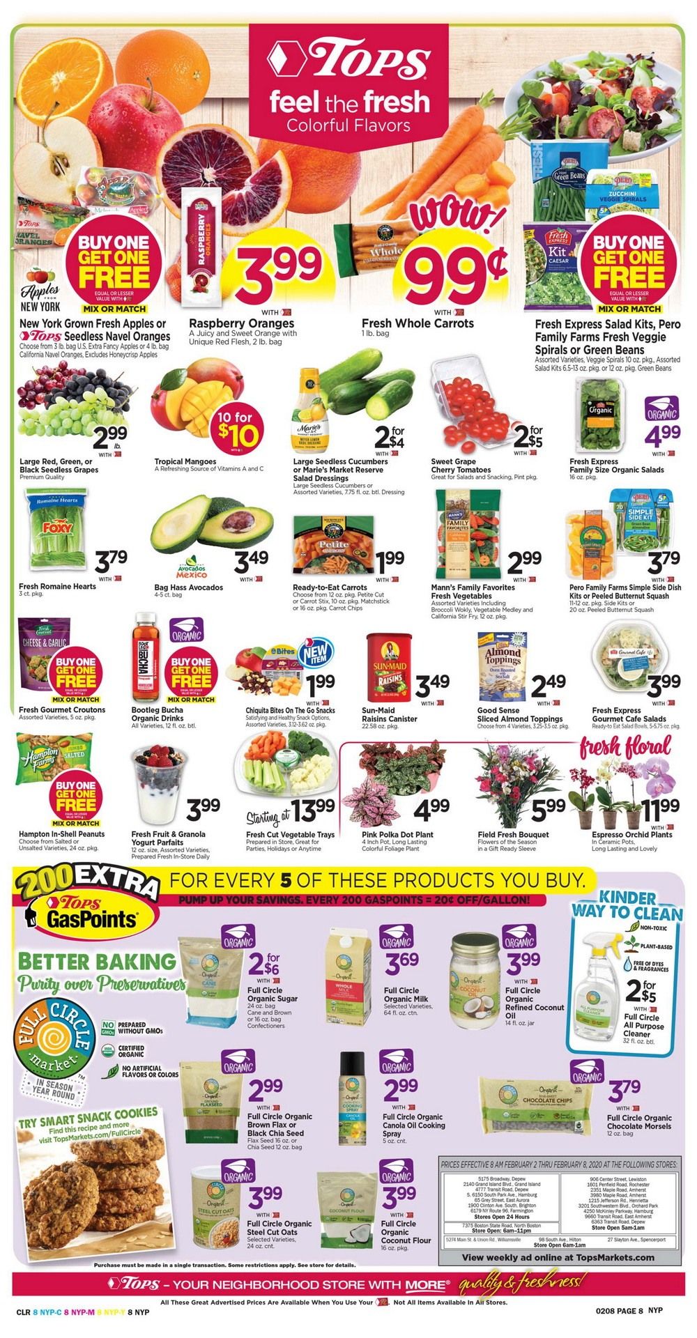 Tops Weekly Circular Feb 2 – Feb 8, 2020