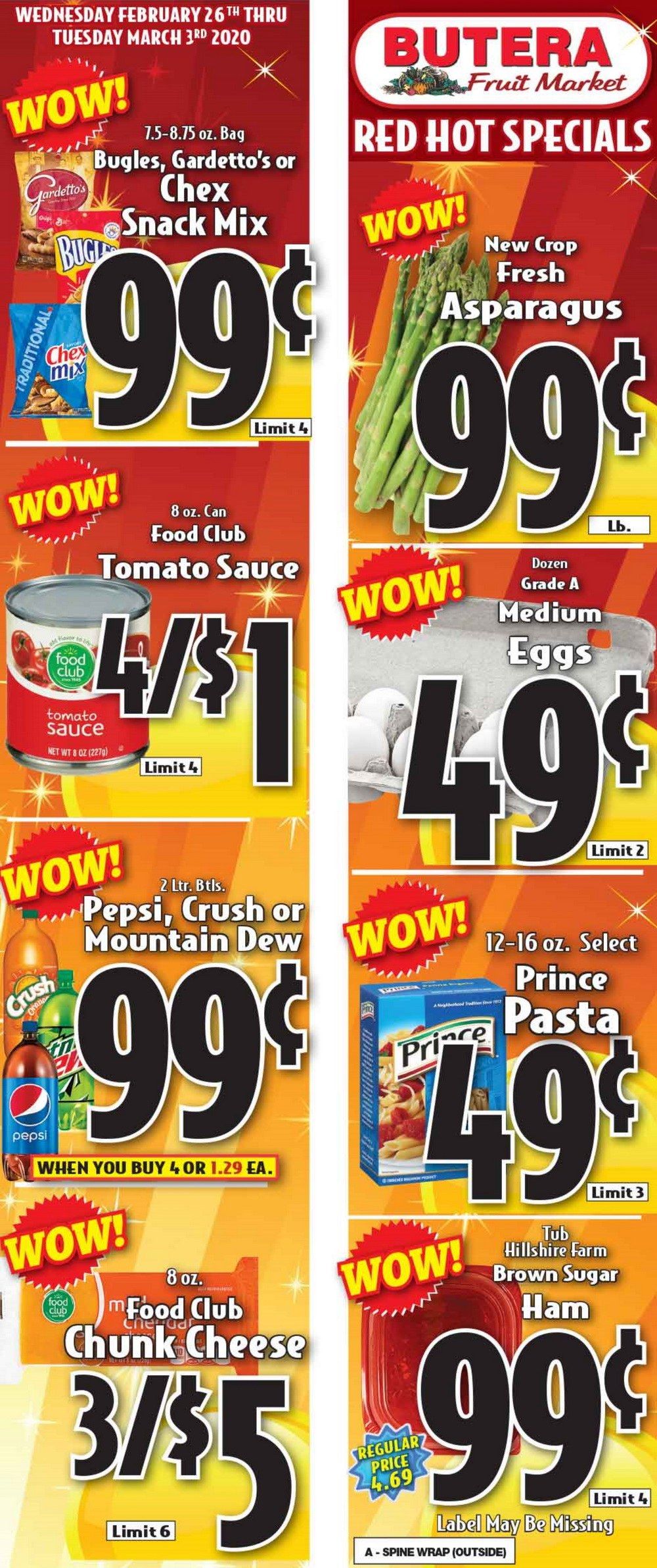 Butera Weekly Ad Feb 27 – Mar 3, 2020