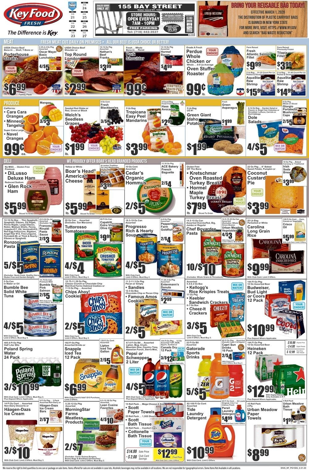 Key Food Weekly Ad Feb 21 – Feb 27, 2020