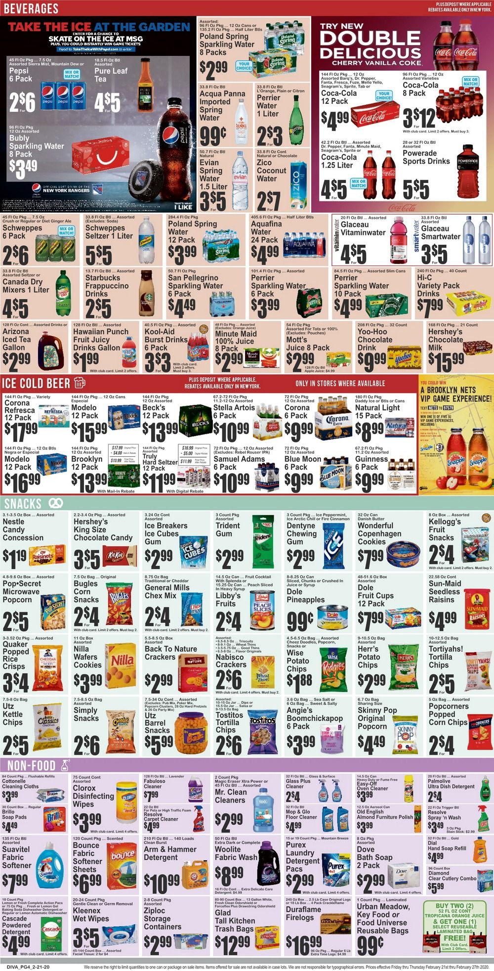 Key Food Weekly Ad Feb 21 – Feb 27, 2020