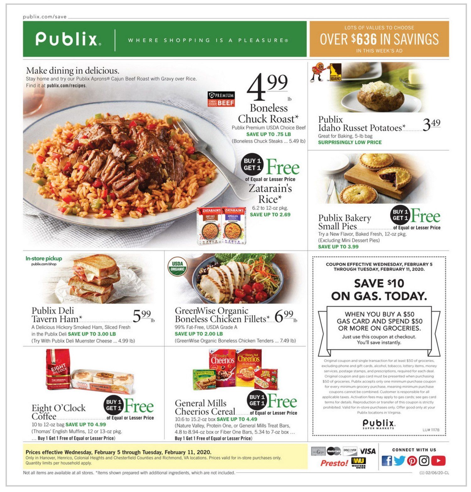 Publix Weekly Ad Feb 5 – Feb 11, 2020