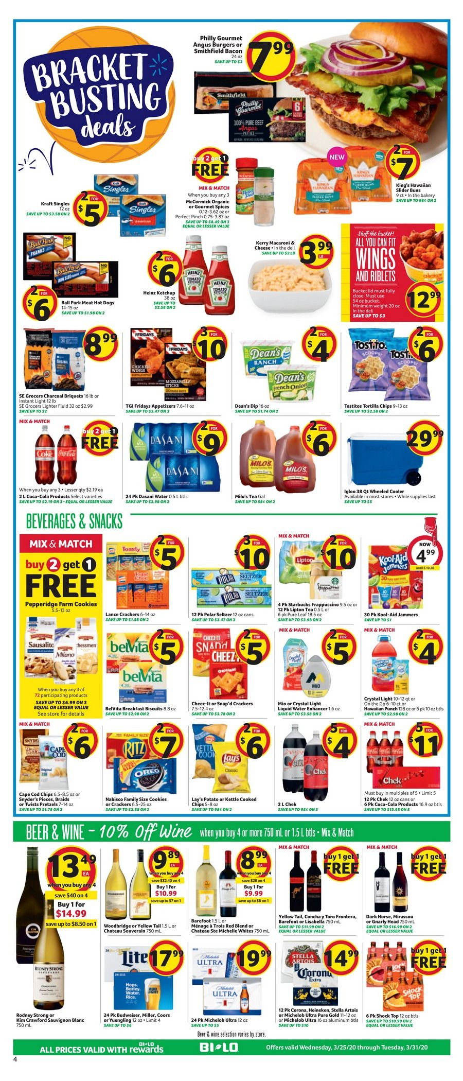 BI-LO Weekly Circular Mar 25 – Mar 31, 2020