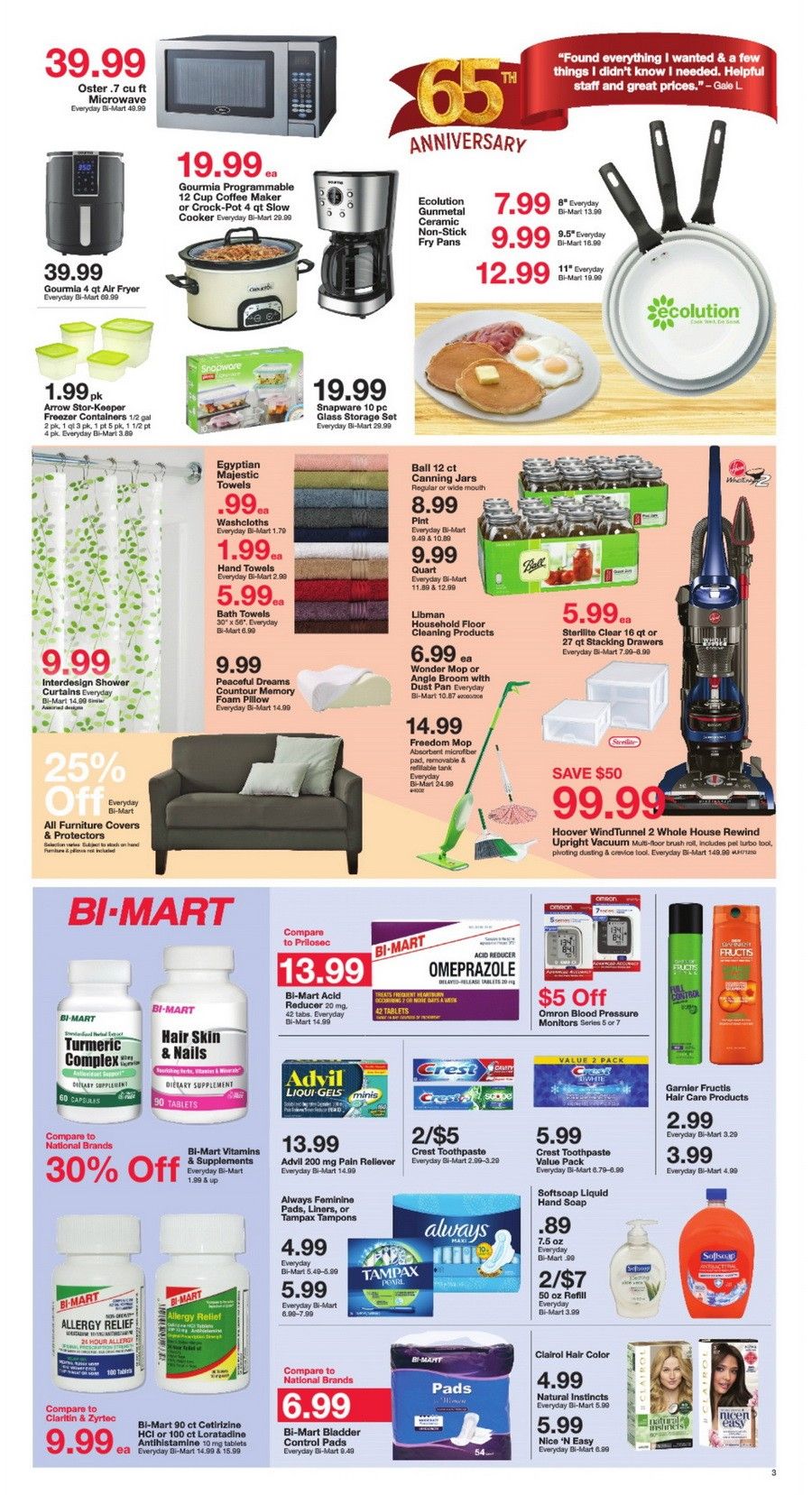 Bi-Mart Weekly Ad Mar 18 – Mar 24, 2020