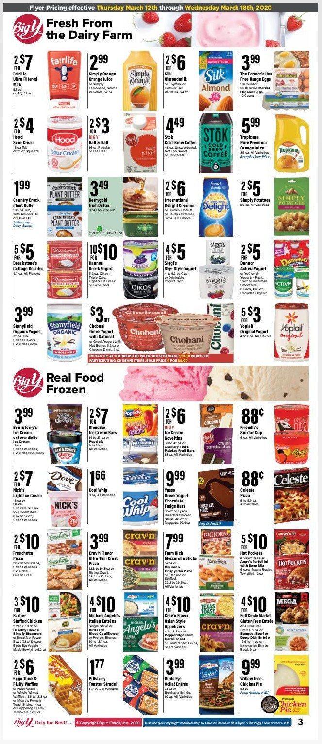 Big Y Weekly Ad Mar 12 – Mar 18, 2020