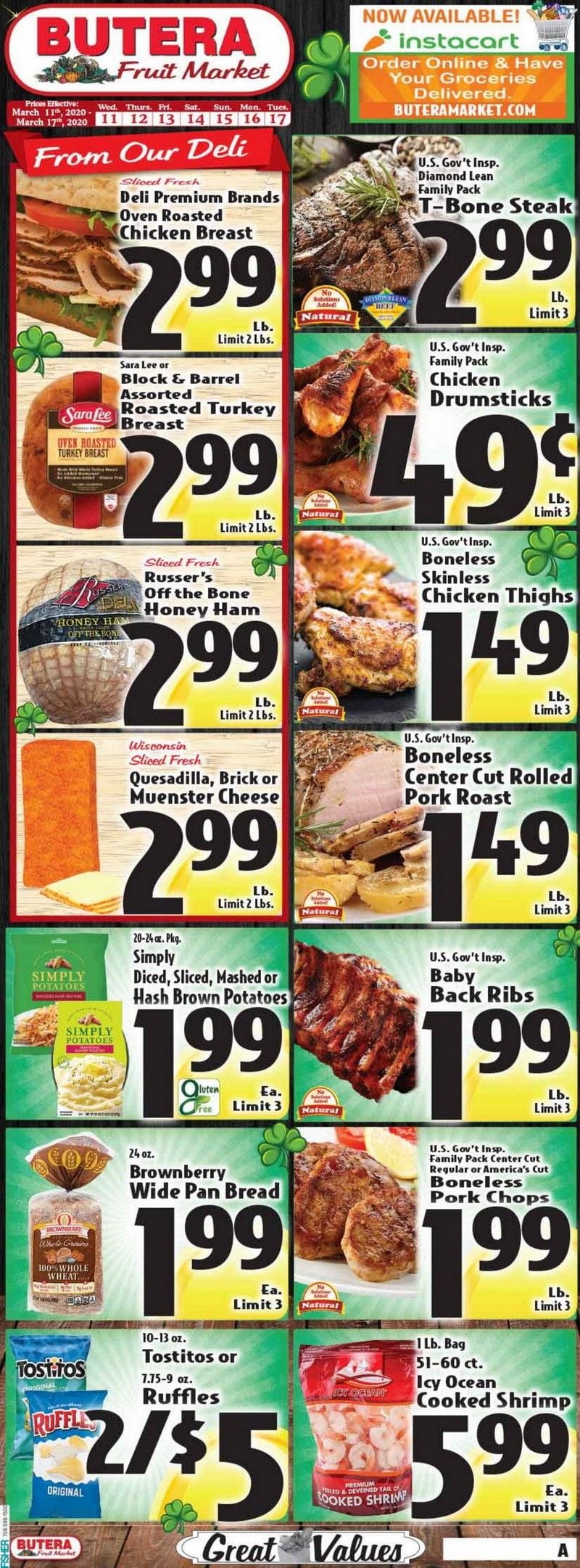 Butera Weekly Ad Mar 11 – Mar 17, 2020