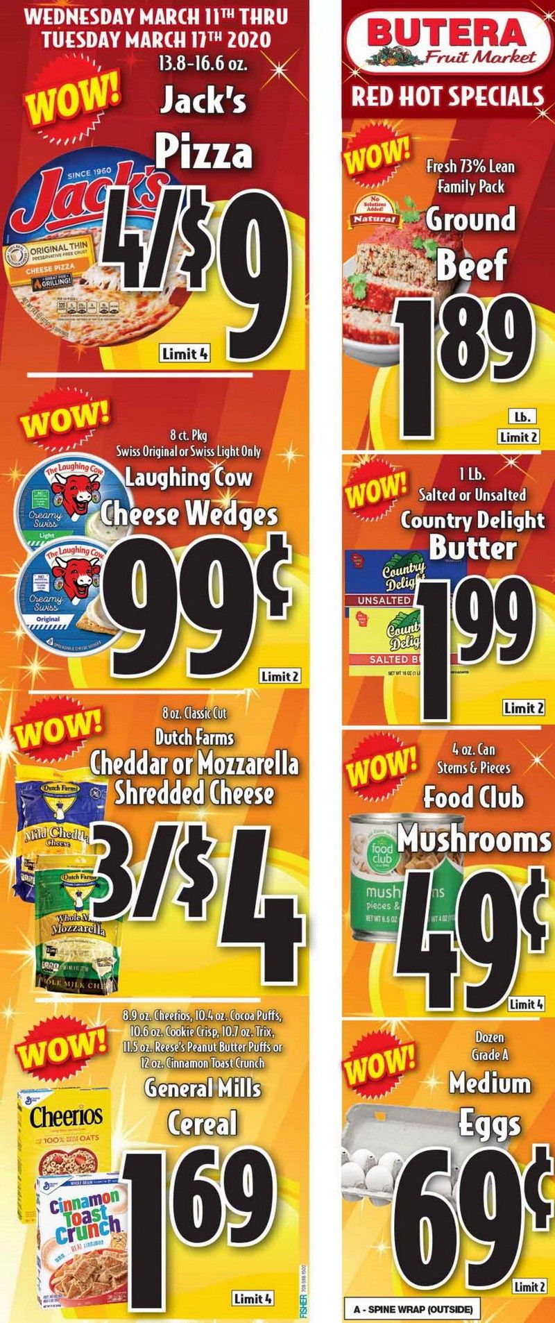 Butera Weekly Ad Mar 11 – Mar 17, 2020
