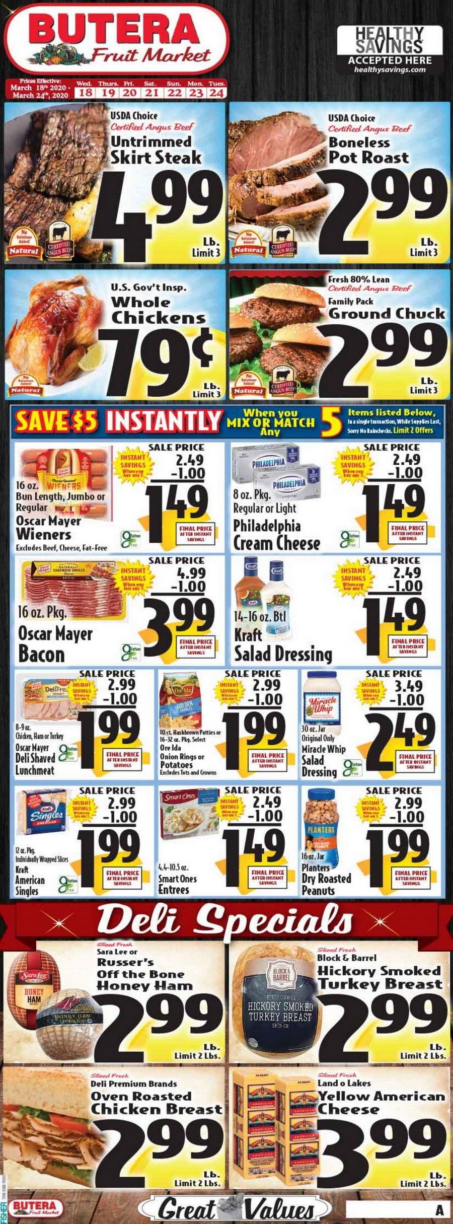 Butera Weekly Ad Mar 18 – Mar 24, 2020