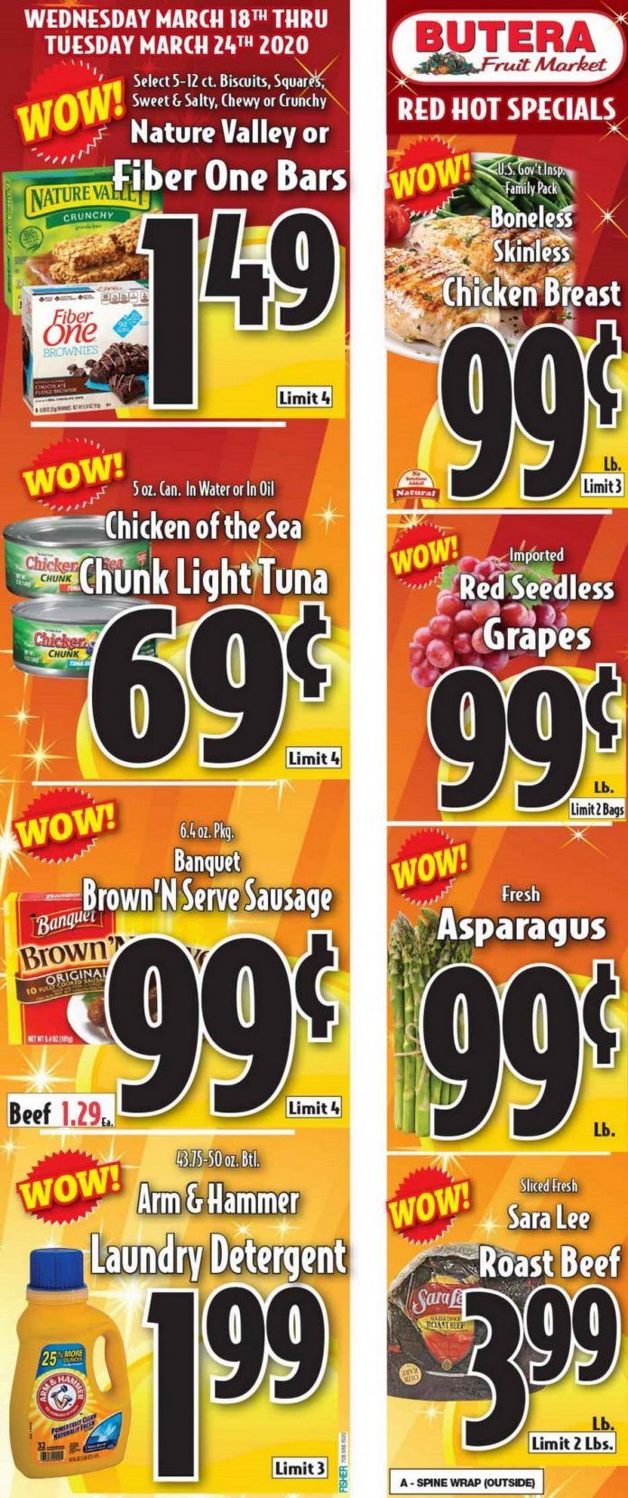 Butera Weekly Ad Mar 18 – Mar 24, 2020