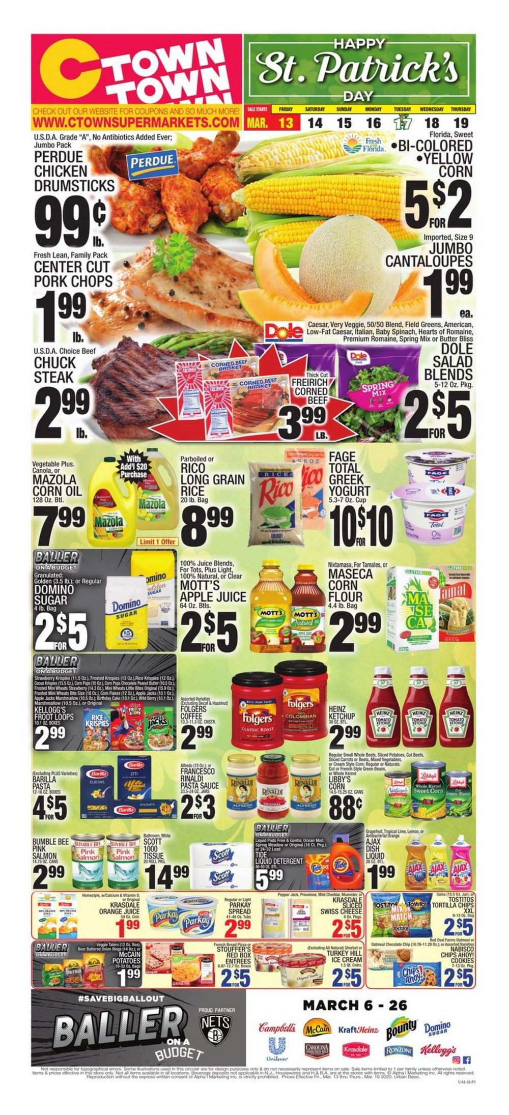 C-Town Weekly Ad Mar 13 – Mar 19, 2020