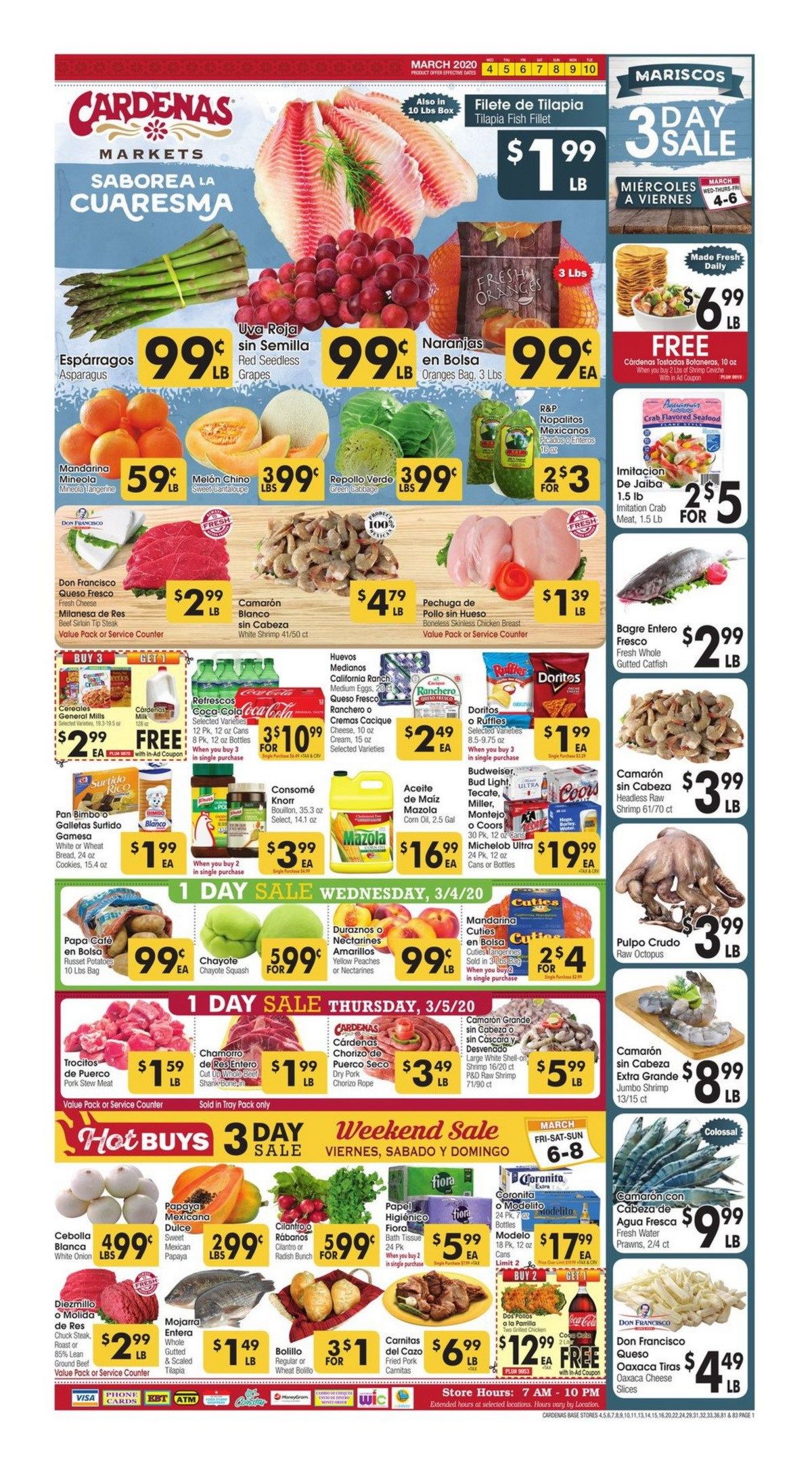 Cardenas Weekly Ad Mar 4 – Mar 10, 2020