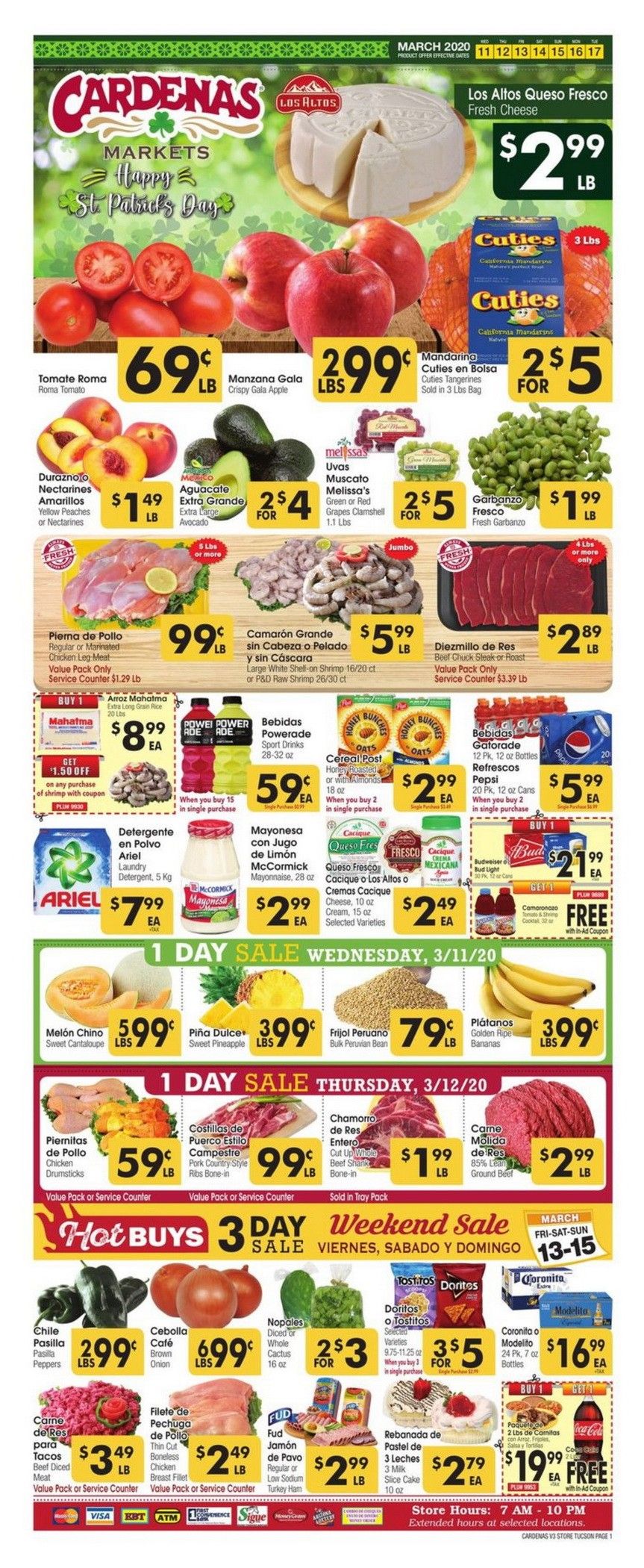 Cardenas Weekly Ad Mar 11 – Mar 17, 2020
