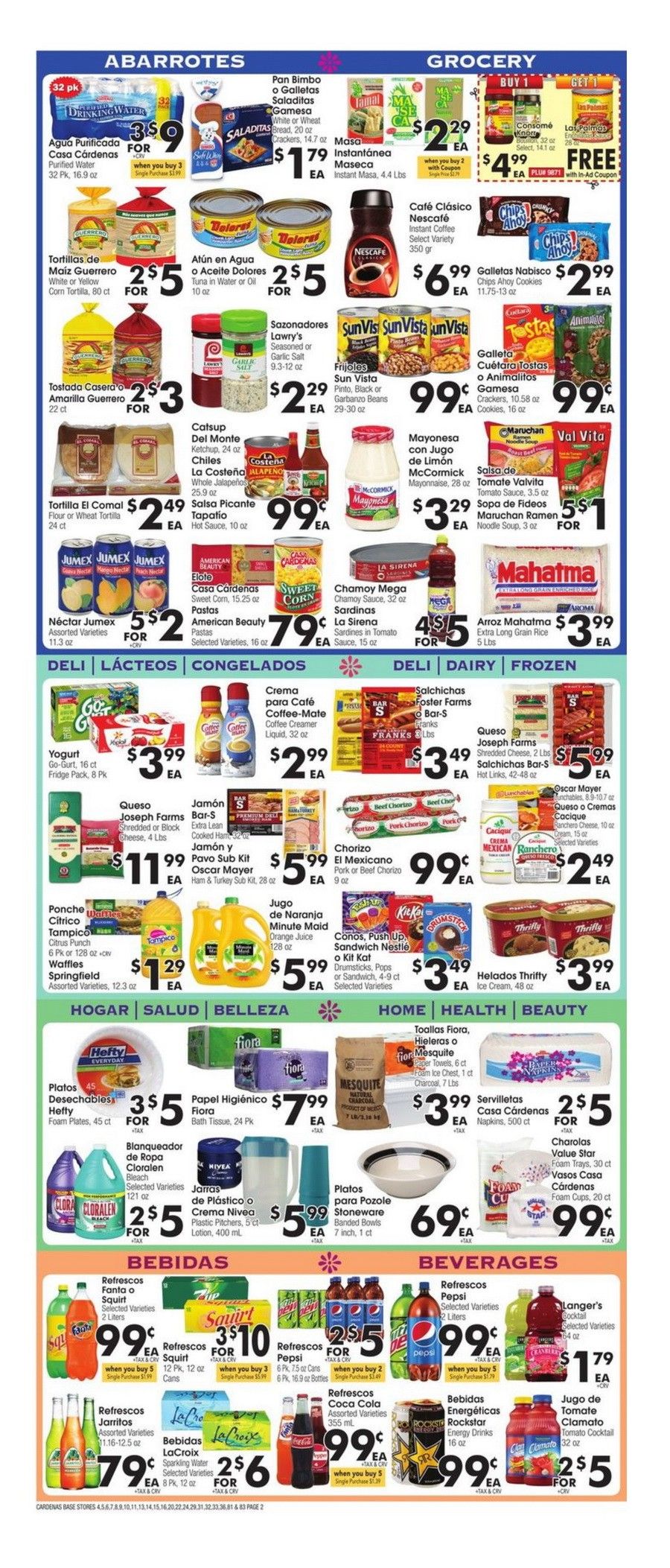 Cardenas Weekly Ad Mar 18 – Mar 24, 2020