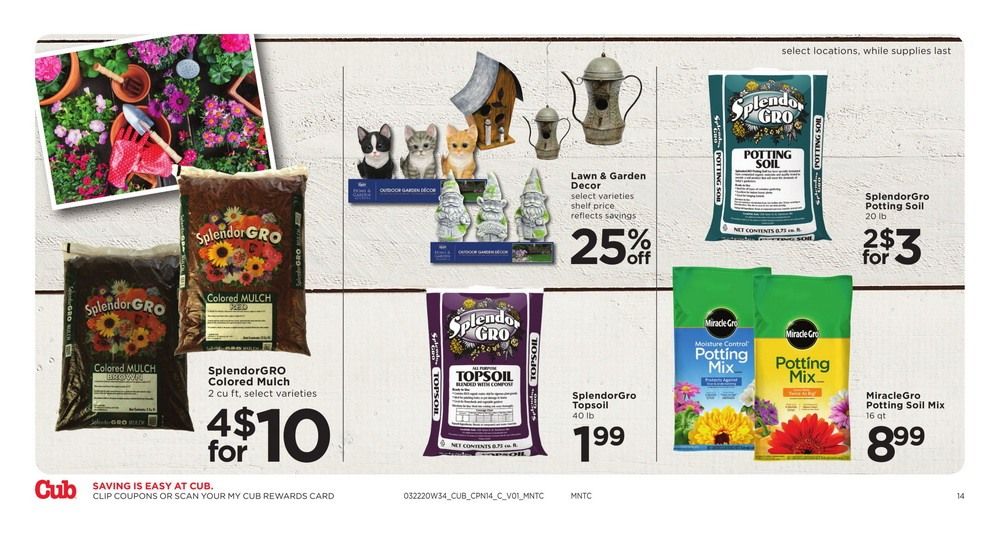 Cub Foods Happy Easter Ad Mar 22 – Apr 04, 2020