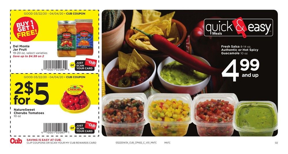 Cub Foods Happy Easter Ad Mar 22 – Apr 04, 2020