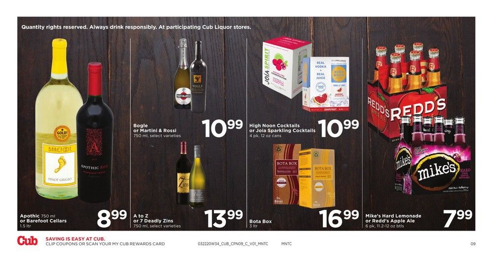 Cub Foods Happy Easter Ad Mar 22 – Apr 04, 2020