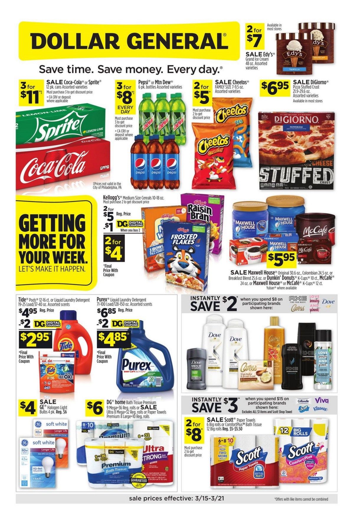 Dollar General Weekly Ad Mar 15 – Mar 21, 2020