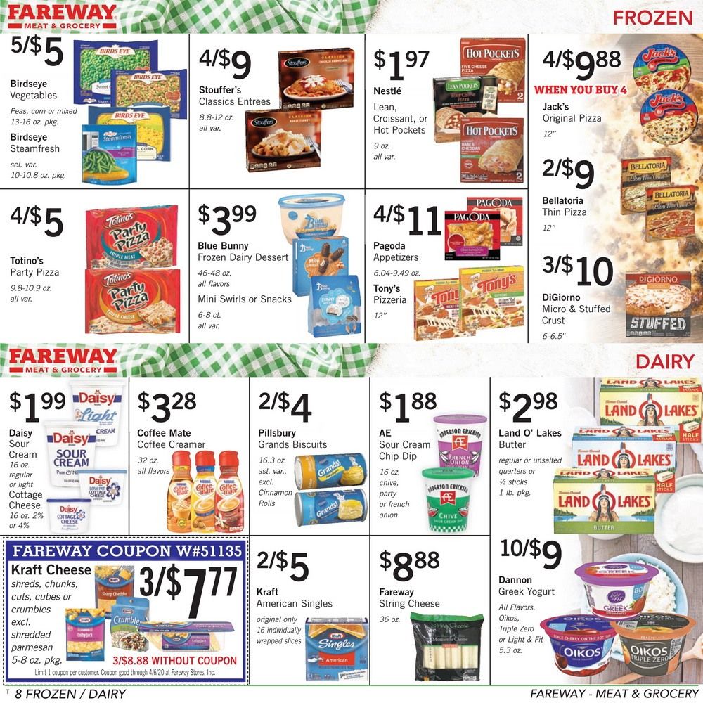 Fareway Weekly Ad Mar 31 – Apr 06, 2020
