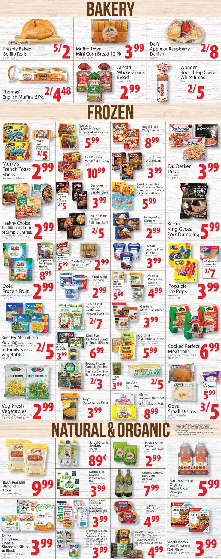 Food Bazaar Weekly Ad Mar 05 – Mar 11, 2020