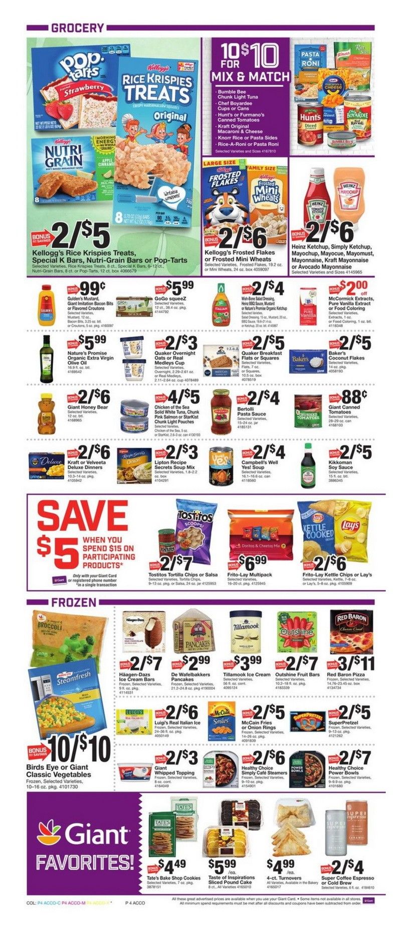 Giant Food Weekly Circular Mar 13 – Mar 19, 2020