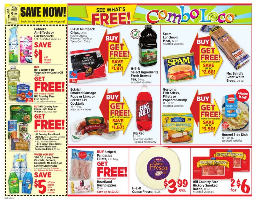 HEB Weekly Ad Mar 11 – Mar 17, 2020