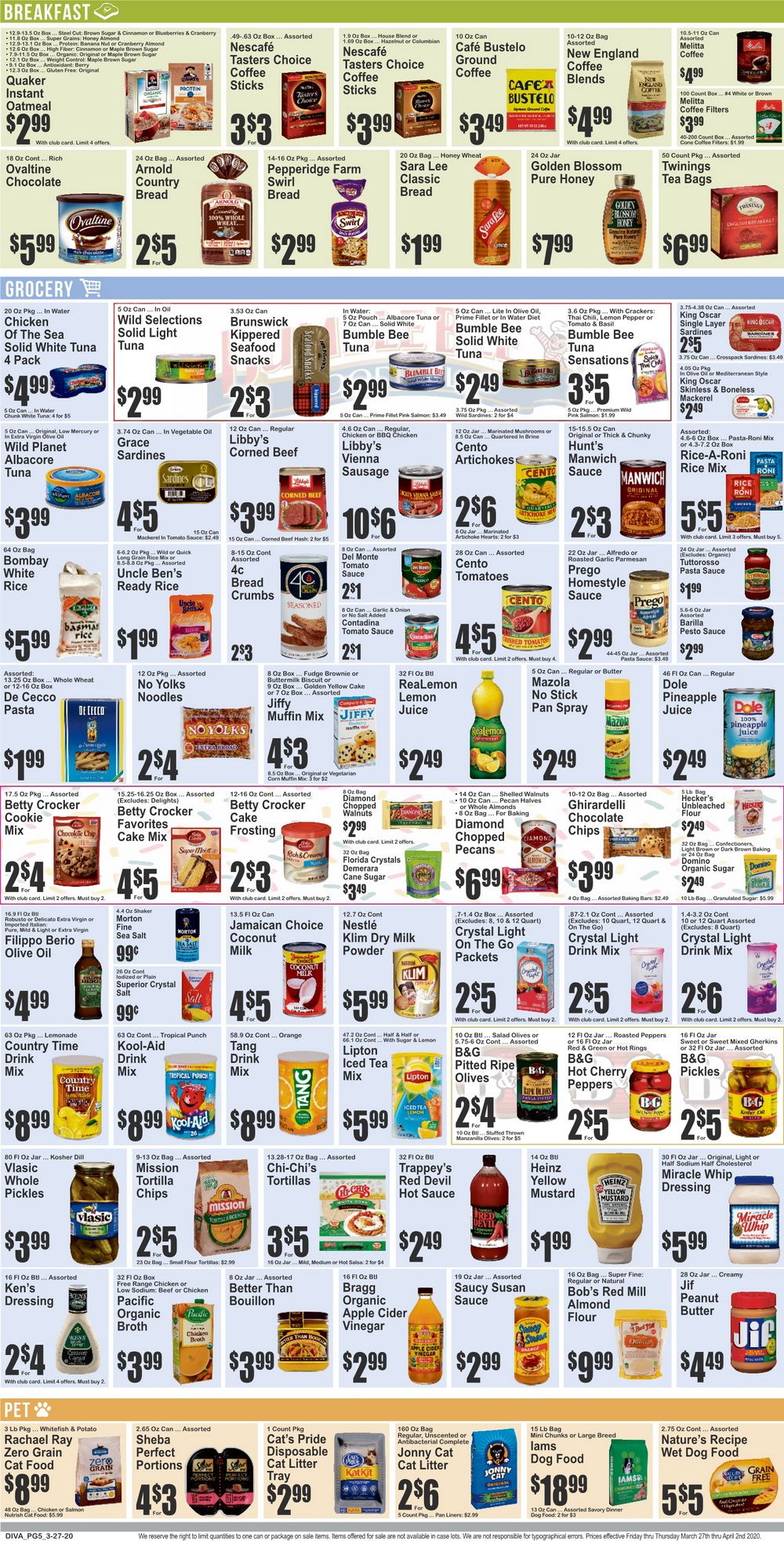 Key Food Weekly Ad Mar 27 – Apr 02, 2020