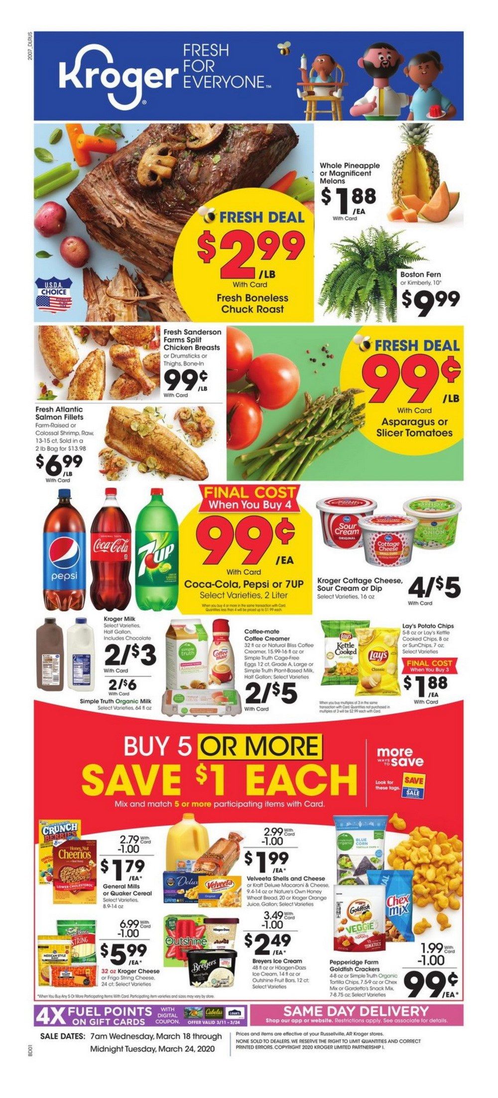 Kroger Weekly Ad Mar 18 – Mar 24, 2020