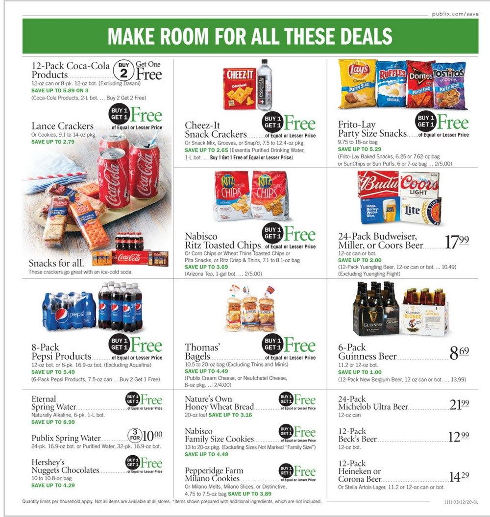 Publix Weekly Ad Mar 11 – Mar 17, 2020
