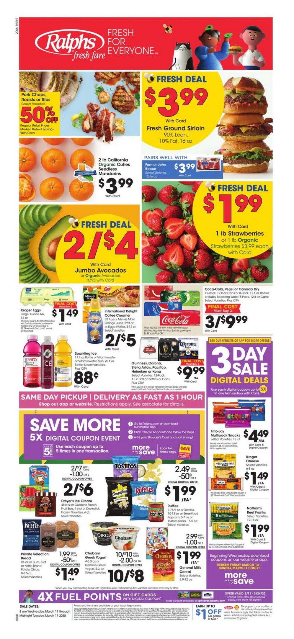 Ralphs Weekly Ad Mar 11 – Mar 17, 2020