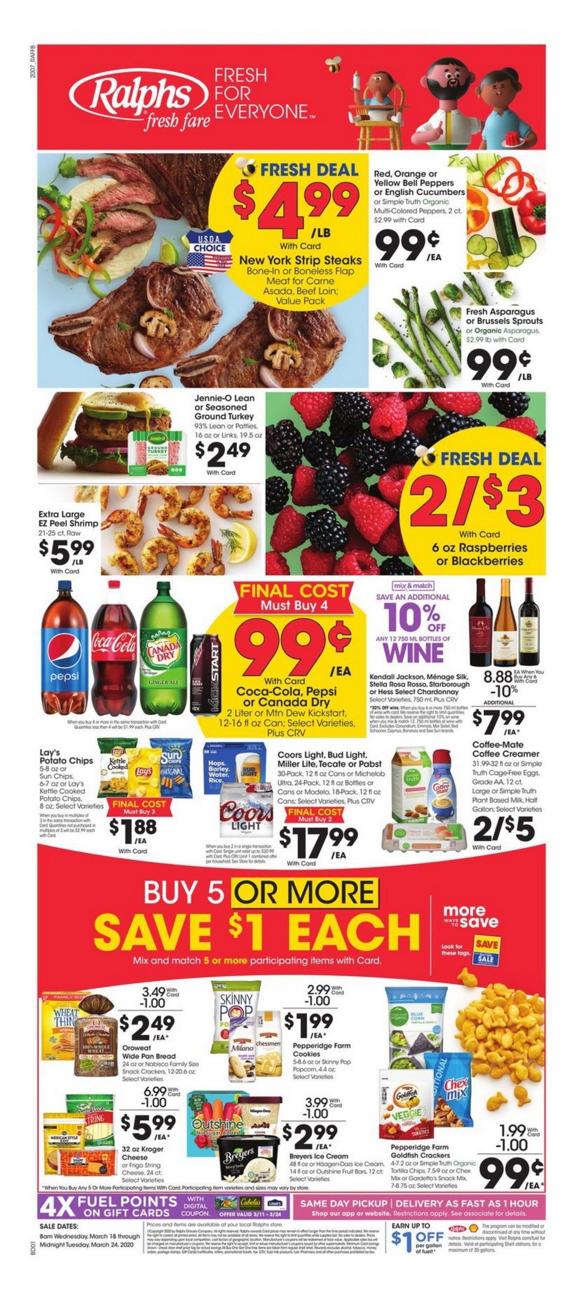Ralphs Weekly Ad Mar 18 – Mar 24, 2020