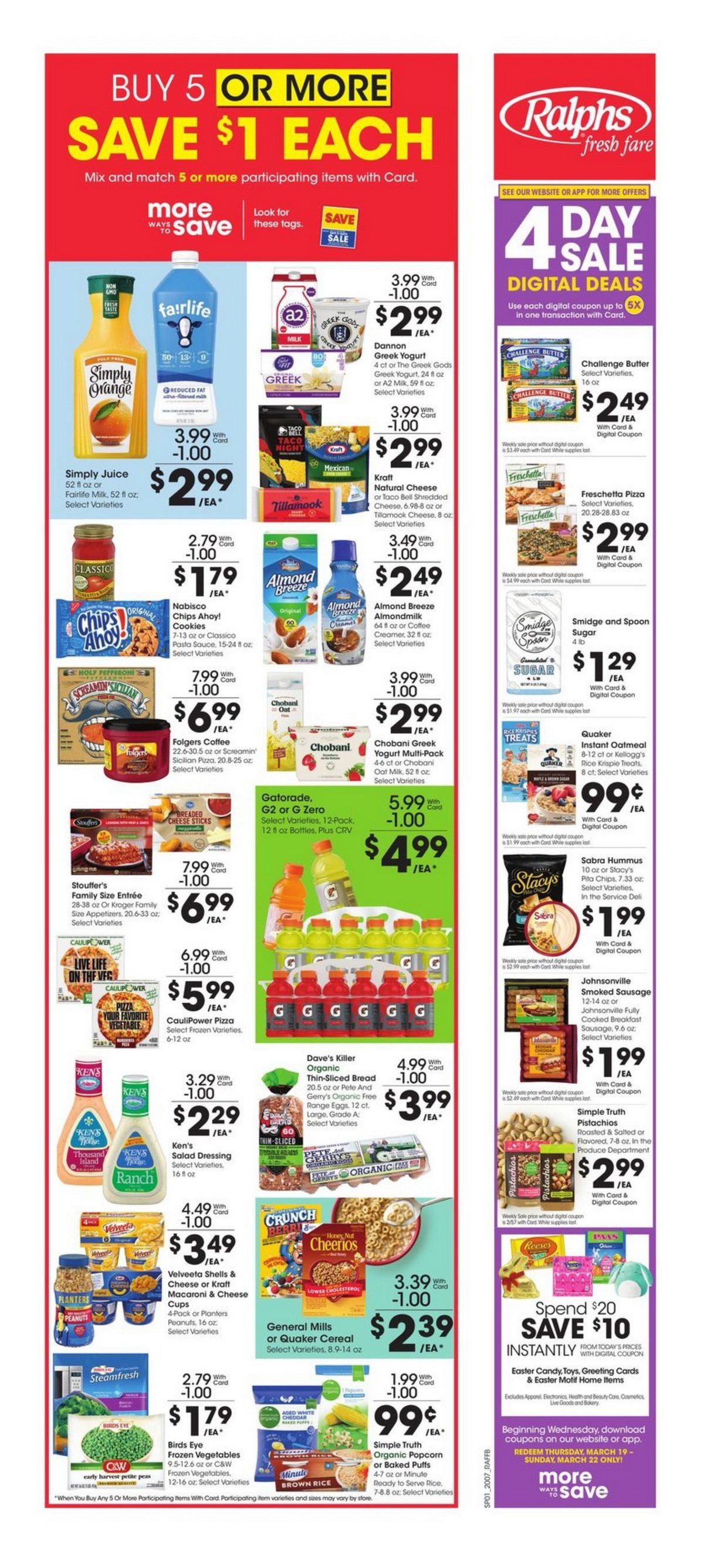 Ralphs Weekly Ad Mar 18 – Mar 24, 2020