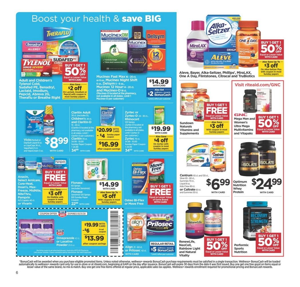 Rite Aid Weekly Ad Mar 15 – Mar 21, 2020