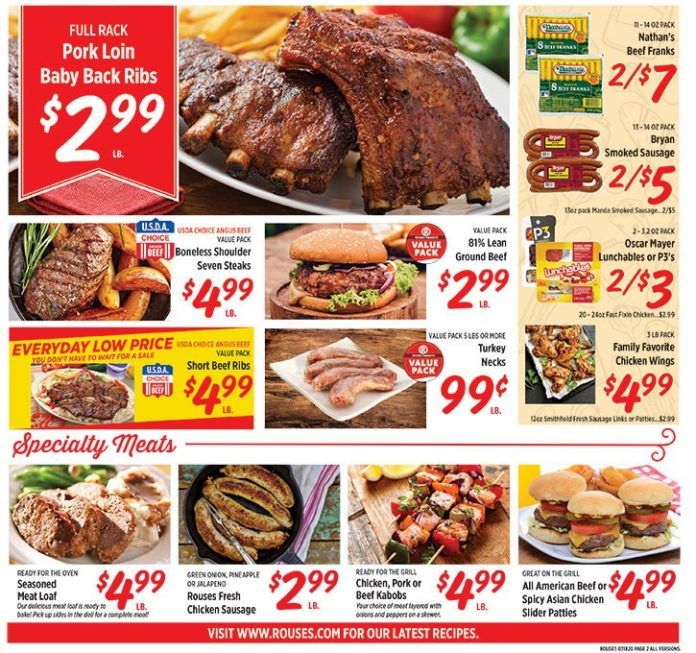 Rouses Weekly Ad Mar 18 – Mar 25, 2020