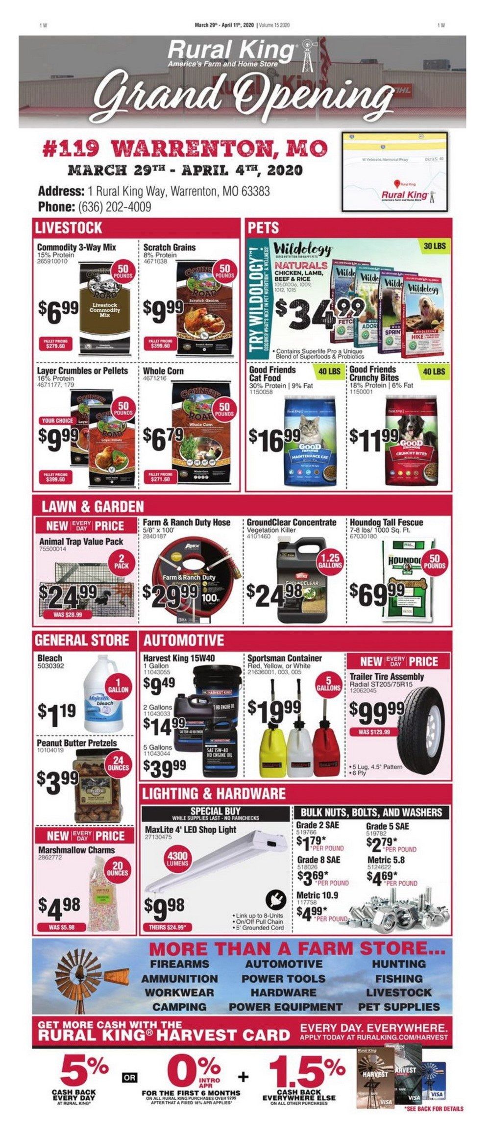 Rural King Weekly Ad Mar 29 – Apr 11, 2020