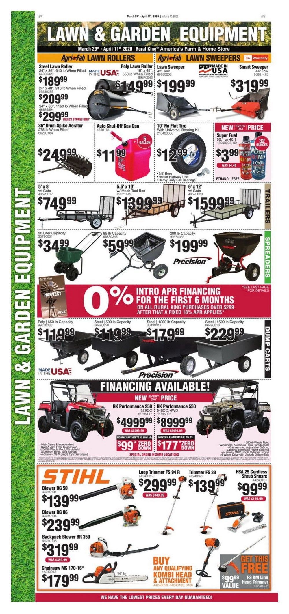 Rural King Weekly Ad Mar 29 – Apr 11, 2020