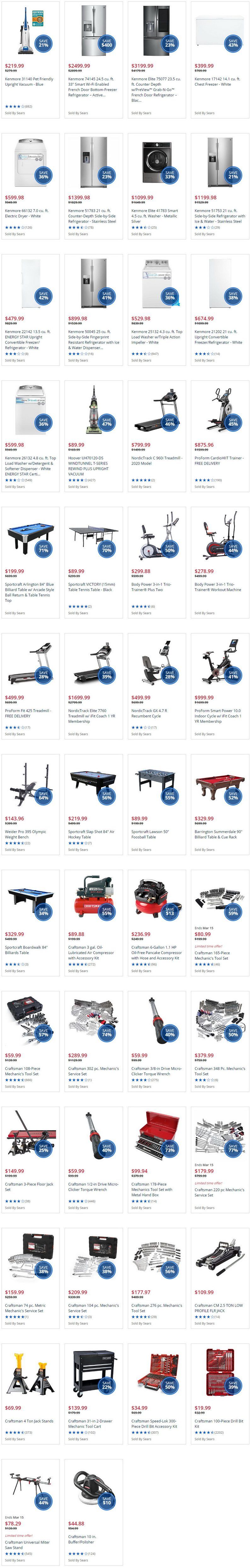 Sears Weekly Ad Mar 11 – Mar 18, 2020