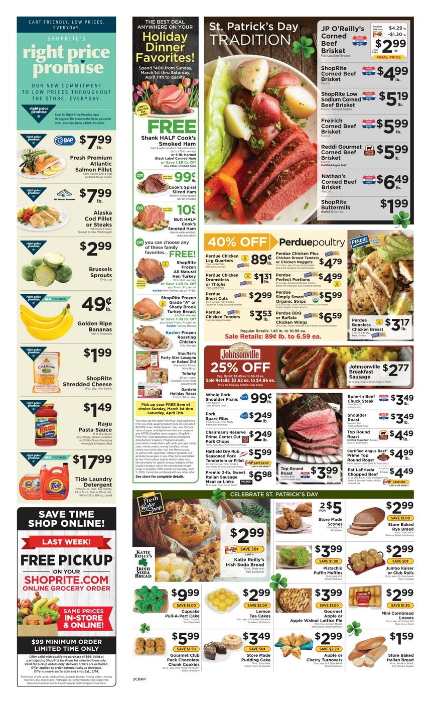 ShopRite Weekly Ad Mar 08 – Mar 14, 2020
