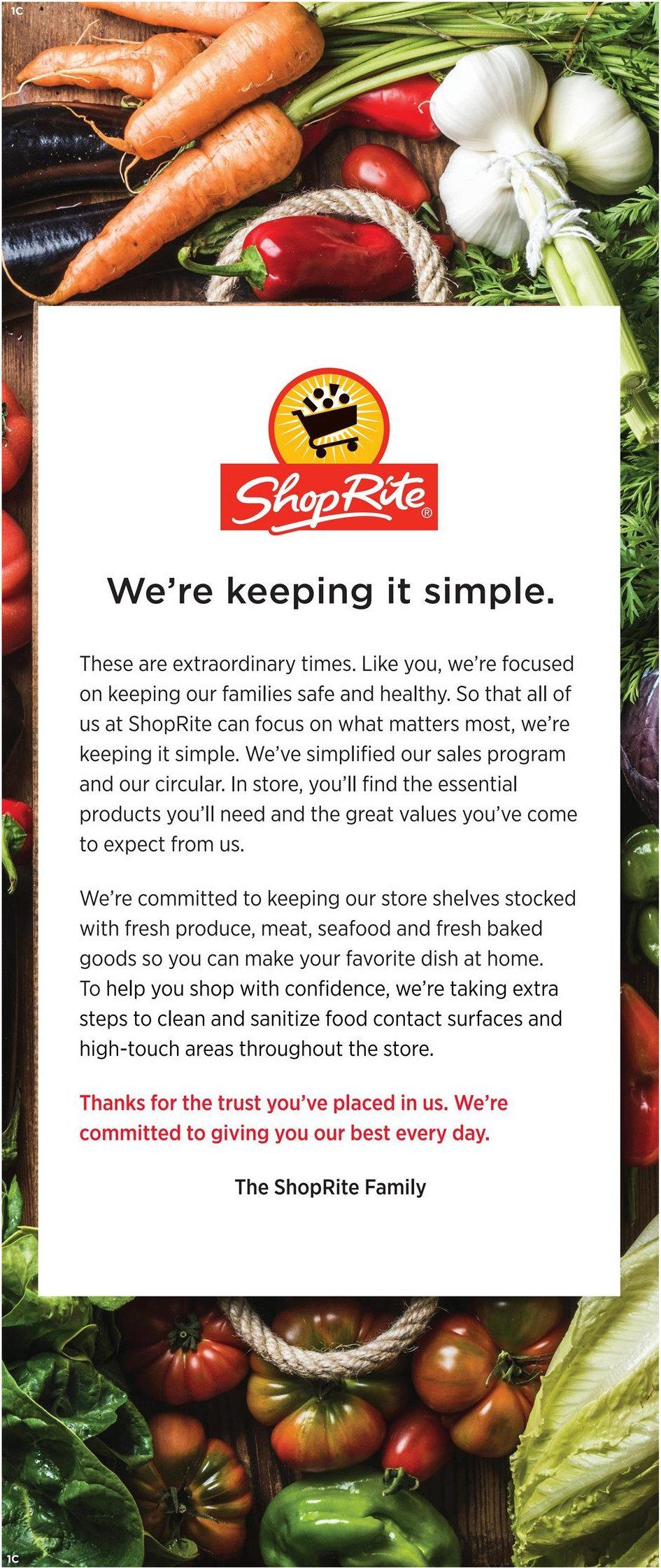 ShopRite Weekly Ad Mar 29 – Apr 04, 2020