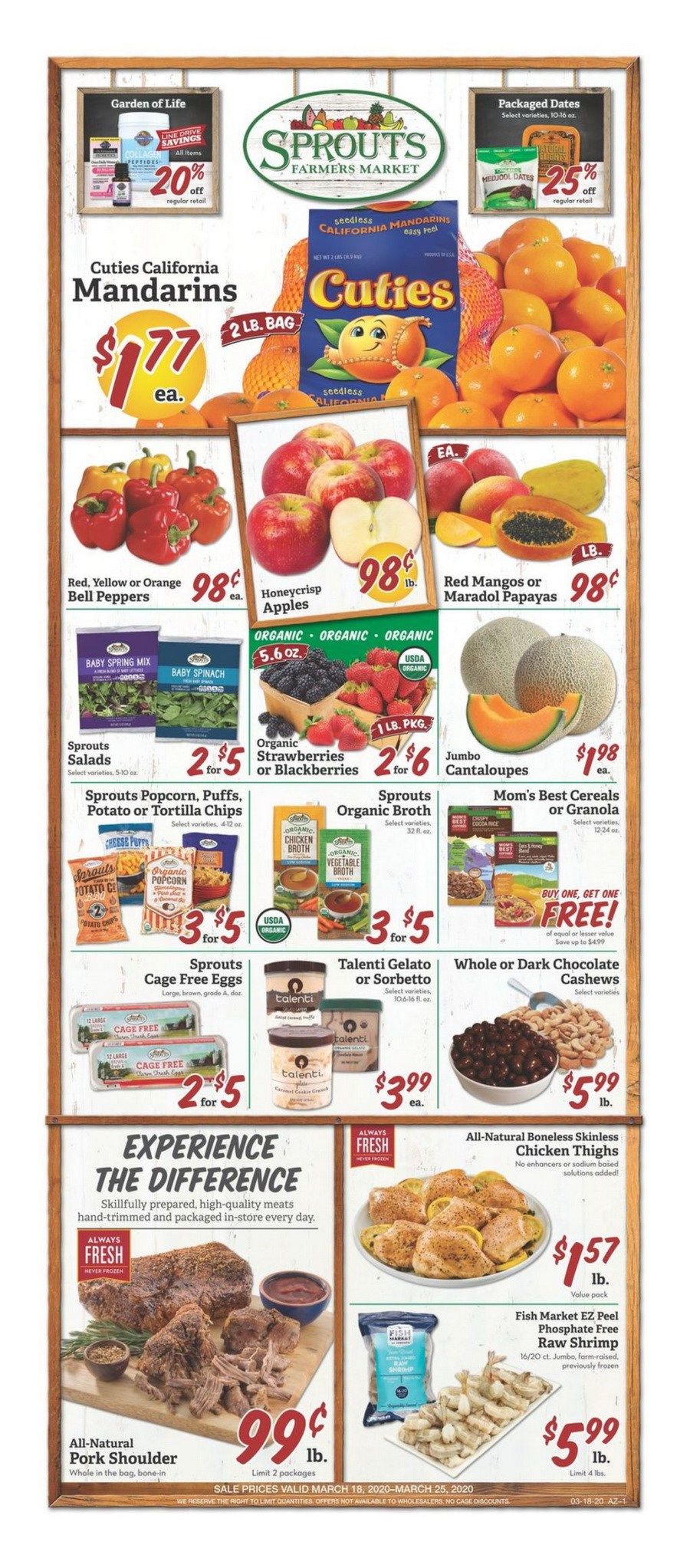 Sprouts Weekly Ad Mar 18 – Mar 25, 2020