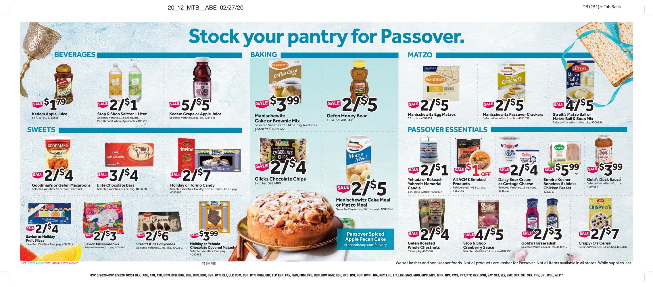 Stop & Shop Weekly Circular Mar 13 – Mar 19, 2020