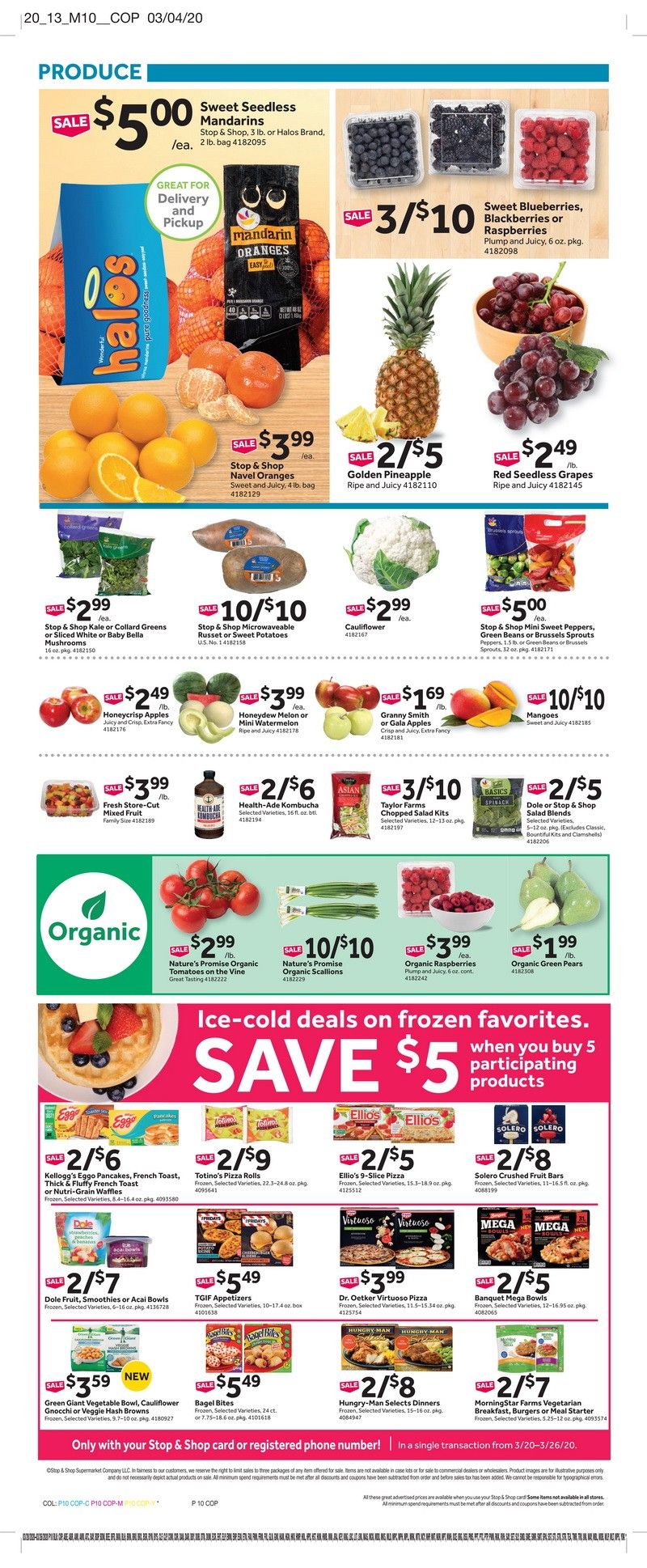 Stop & Shop Weekly Circular Mar 20 – Mar 26, 2020